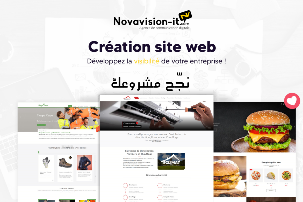 Création de site web en Tunisie : Tout ce que vous devez savoir